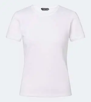 TOM FORD Cotton Jersey T-shirt - White