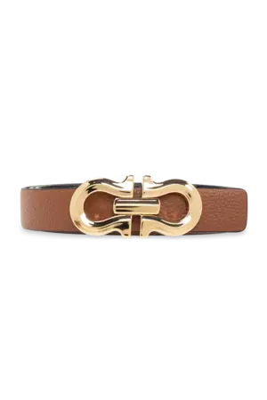 FERRAGAMO Double-sided Belt - Brown