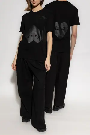 Play Comme Des Garcon T-shirt With Printed Logo