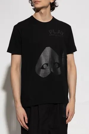 Play Comme Des Garcon T-shirt With Printed Logo