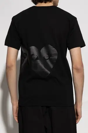 Play Comme Des Garcon T-shirt With Printed Logo