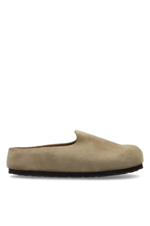 BIRKENSTOCK Amsterdam Wrapped Slides - Beige