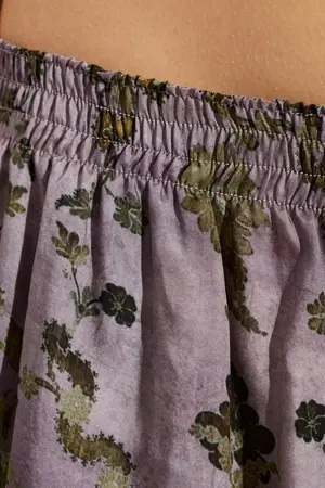 R13 Floral Print Shorts