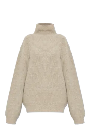 LEMAIRE Wool Turtleneck - Beige
