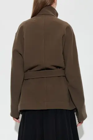 LEMAIRE Short Wool Coat With Belt