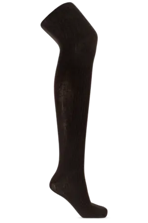 Max Mara Cotton Tights - Brown