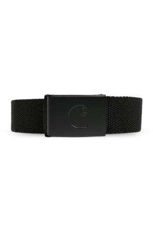 Carhartt Work In Progress Belt With Logo - Green