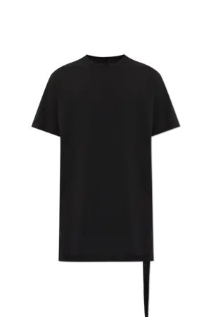 Rick Owens T-shirt With Decorative Stripe - Black