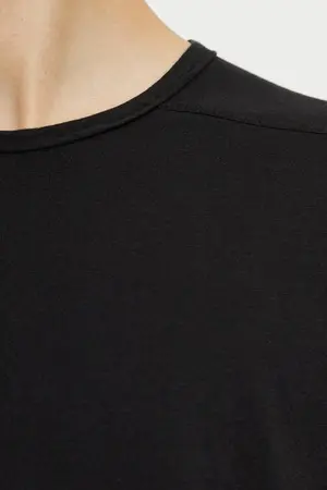 Rick Owens T-shirt With Decorative Stripe