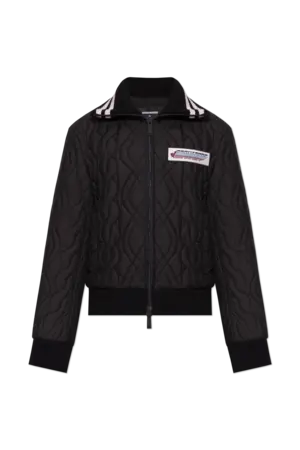Dsquared2 Jacket With Logo Patch - Black