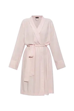 Emporio Armani Floral-patterned Robe - Pink