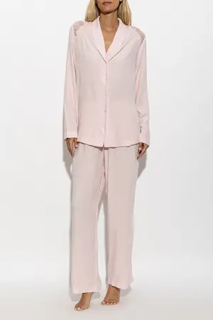 Emporio Armani Two-piece Floral Pyjamas