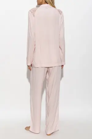 Emporio Armani Two-piece Floral Pyjamas