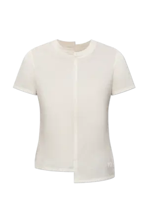 Y3 T-shirt With Logo - White