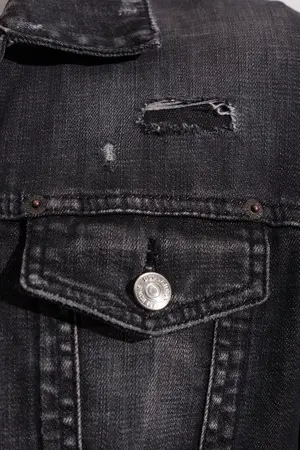 Dsquared2 Denim Jacket With A Vintage Effect