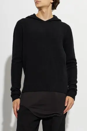 Rick Owens Cashmere Hoodie Sweater