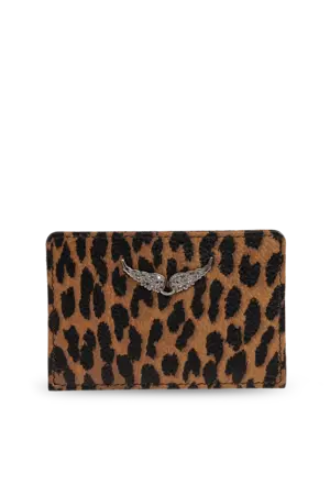 Zadig&Voltaire Leather Card Holder - Brown