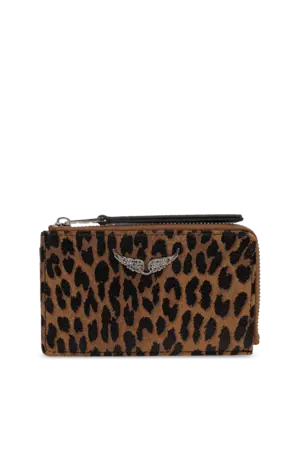 Zadig&Voltaire Leather Card Holder - Brown