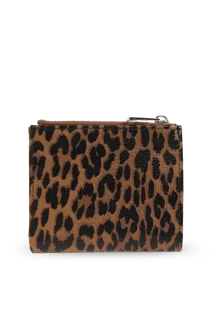 Zadig&Voltaire Leather Wallet With Logo Appliqu