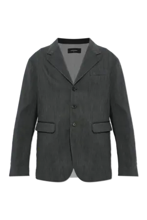 Dsquared2 Blazer With Open Lapels - Grey