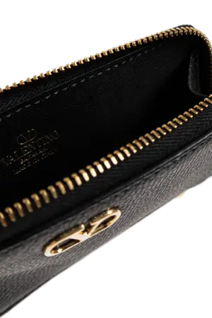 Valentino Garavani Leather Card Holder