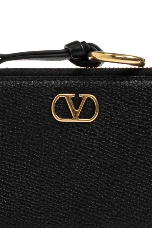 Valentino Garavani Leather Card Holder