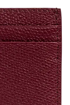 Valentino Garavani Leather Card Holder With Logo