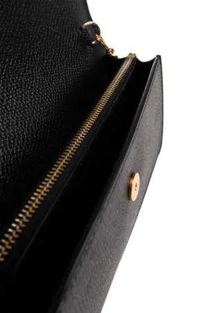 Valentino Garavani Leather Wallet With Chain