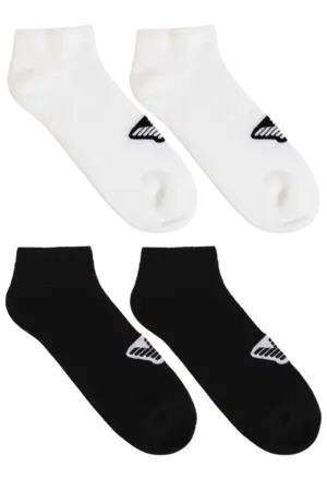 Emporio Armani Two-pack Of Socks With Logo