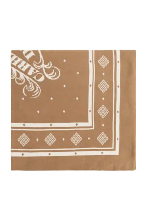 Carhartt Work In Progress Scarf With Logo - Brown