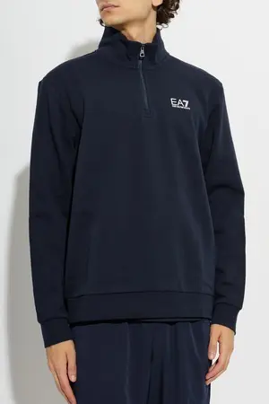 EA7 Sweatshirt With Stand-up Collar