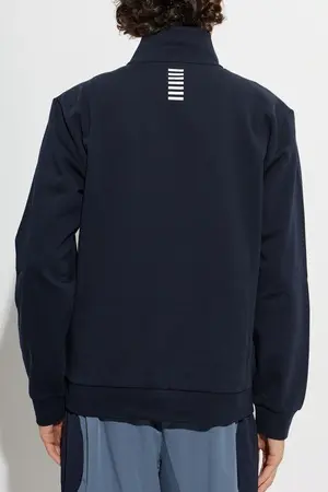 EA7 Sweatshirt With Stand-up Collar