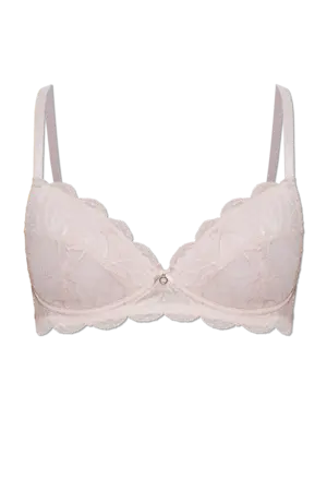Emporio Armani Lace Bra - Pink
