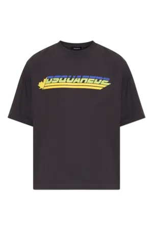 Dsquared2 T-shirt With Logo - Grey
