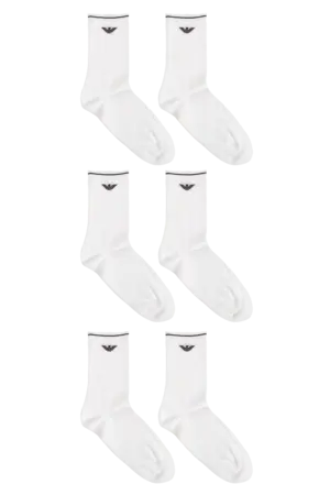 Emporio Armani 3-pack Of Socks With Logo