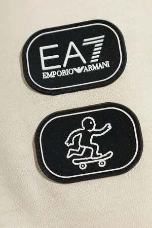 EA7 T-shirt With Patches And Print