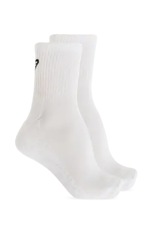 Emporio Armani 2-pack Of Socks With Logo - White