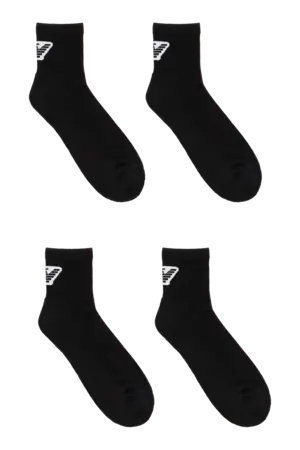 Emporio Armani Two-pack Of Socks With Logo
