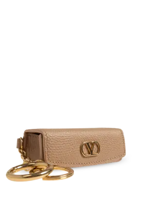 Valentino Garavani Leather Lipstick Case