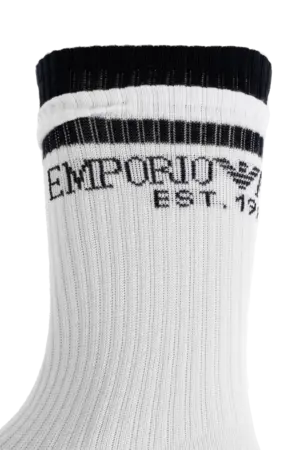 Emporio Armani Two-pack Of Socks With Logo
