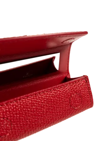 Valentino Garavani Leather Lipstick Case