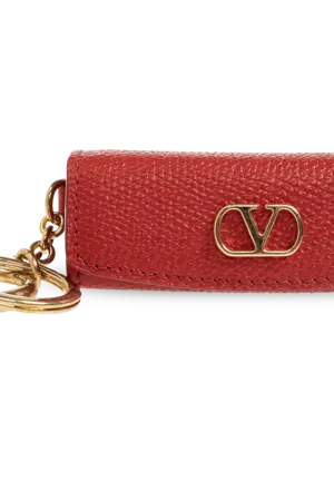 Valentino Garavani Leather Lipstick Case
