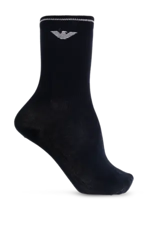 Emporio Armani Three-pack Of Socks With Logo