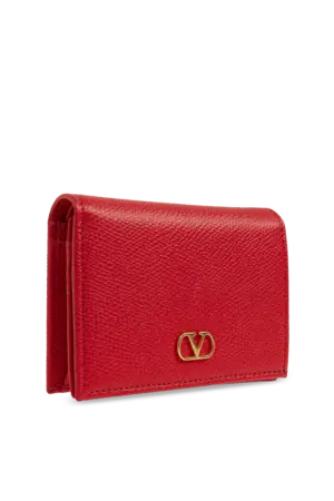 Valentino Garavani Leather Wallet With Logo