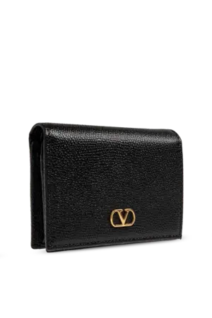 Valentino Garavani Leather Wallet With Logo