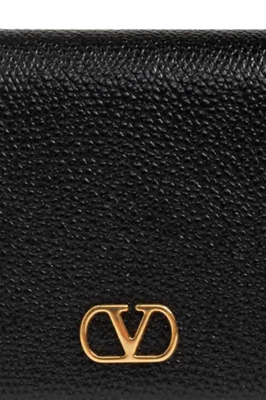 Valentino Garavani Leather Wallet With Logo