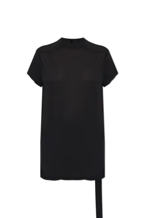 Rick Owens T-shirt With Decorative Stripe - Black