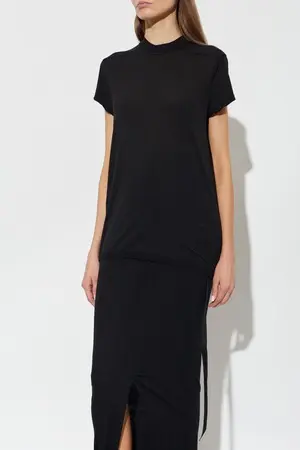 Rick Owens T-shirt With Decorative Stripe
