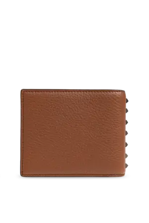 Valentino Garavani Leather Wallet With Studs