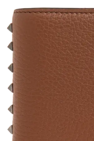 Valentino Garavani Leather Wallet With Studs